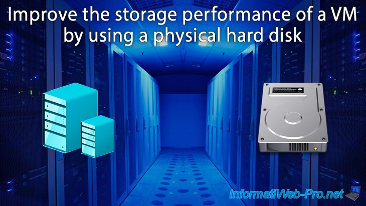 Improve the storage performance of a virtual machine by using a ...