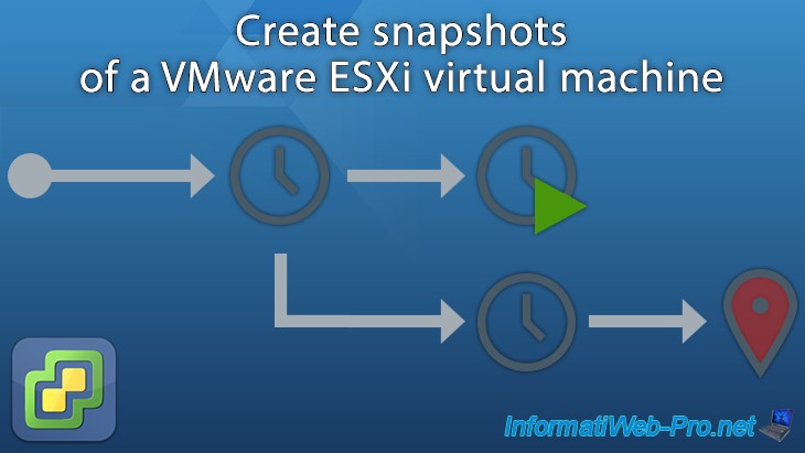 Create snapshots of a VMware ESXi 7.0 and 6.7 virtual machine (VM) to quickly restore its state ...