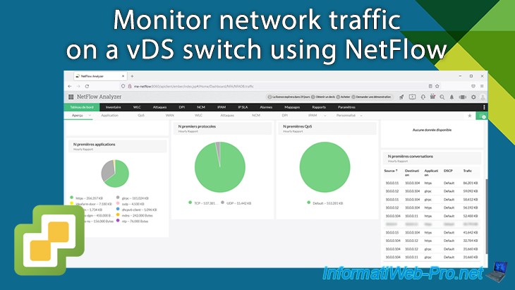 Monitor Network Traffic On A Vds Switch Using Netflow On Vmware Vsphere 67 Vmware Tutorials